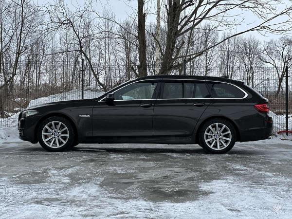 Brown BMW 530 2016 in Vilnius, with an engine capacity of 2.99 L and mileage of 282 thousand km for 10490 €, photo 4 on AUTOMOTO.COM.LV