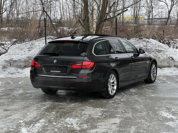 Brown BMW 530 2016 in Vilnius, with an engine capacity of 2.99 L and mileage of 282 thousand km for 10490 €, photo 7 on AUTOMOTO.COM.LV