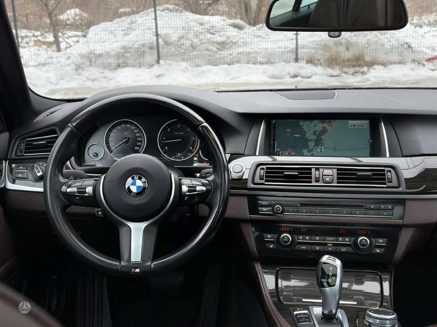 Brūns BMW 530 2016 Viļņa, ar dzinēja tilpumu 2.99 L un nobraukumu 282 tūkst. km par 10490 €, foto 25 vietnē AUTOMOTO.COM.LV