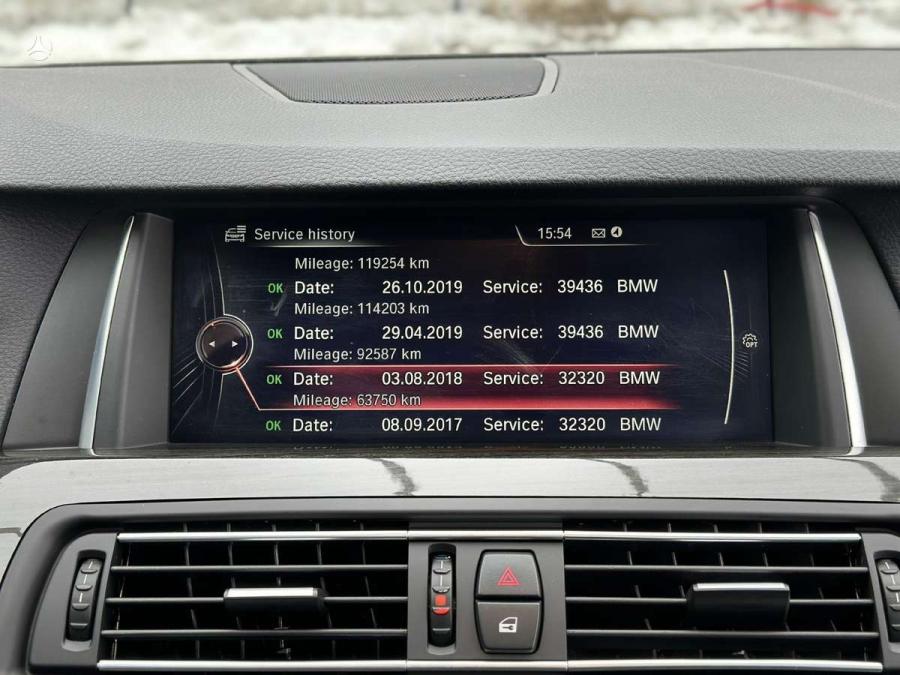 Brūns BMW 530 2016 Viļņa, ar dzinēja tilpumu 2.99 L un nobraukumu 282 tūkst. km par 10490 €, foto 34 vietnē AUTOMOTO.COM.LV