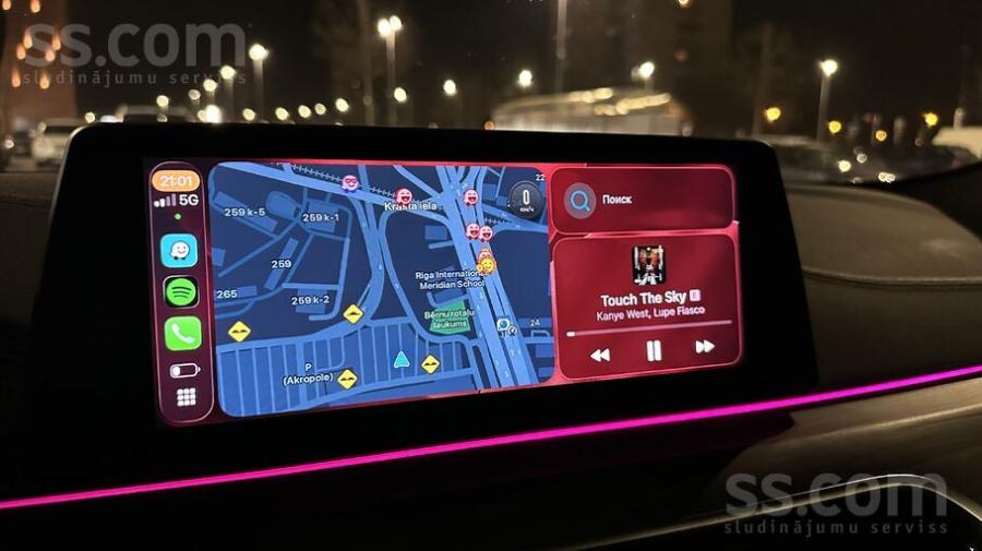 Коричневый БМВ 530 2018 в Юрмала, объемом двигателя 3.00 л и пробегом 285 тыс. км за 19900 €, фото 14 на AUTOMOTO.COM.LV
