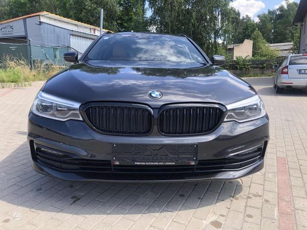 Brown BMW 530 2018 in Utena, with an engine capacity of 2.99 L and mileage of 221 thousand km for 17350 €, photo 1 on AUTOMOTO.COM.LV