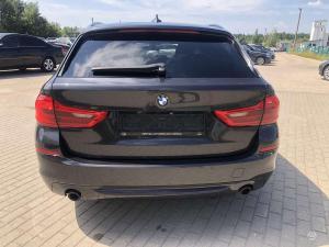 Brown BMW 530 2018 in Utena, with an engine capacity of 2.99 L and mileage of 221 thousand km for 17350 €, photo 7 on AUTOMOTO.COM.LV