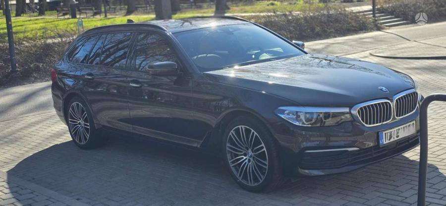 Brown BMW 530 2018 in Klaipeda, with an engine capacity of 2.99 L and mileage of 149 thousand km for 21200 €, photo 1 on AUTOMOTO.COM.LV