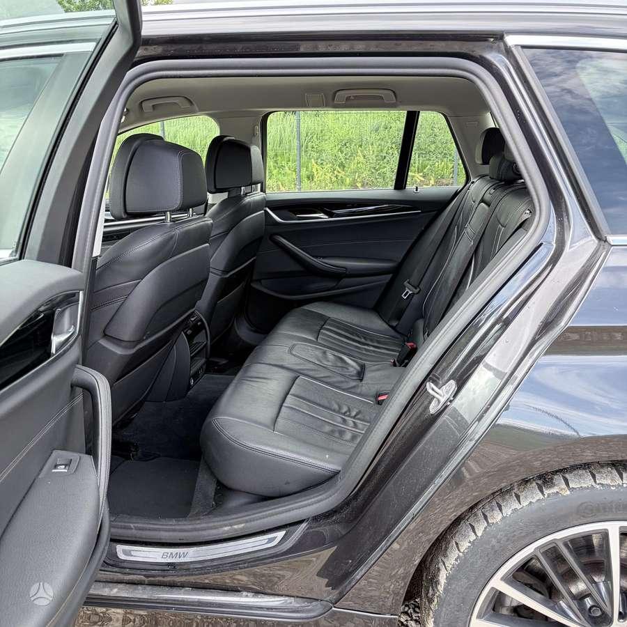 Brown BMW 530 2022 in Vilnius, with an engine capacity of 2.00 L and mileage of 183 thousand km for 21490 €, photo 18 on AUTOMOTO.COM.LV