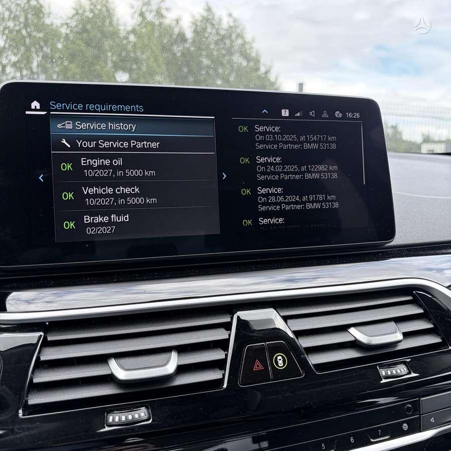 Brown BMW 530 2022 in Vilnius, with an engine capacity of 2.00 L and mileage of 183 thousand km for 21490 €, photo 27 on AUTOMOTO.COM.LV