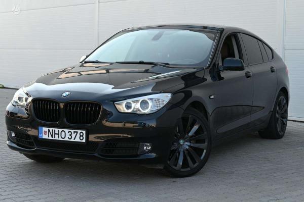 Black BMW 530 Gran Turismo 2009 in Kretinga, with an engine capacity of 2.99 L and mileage of 344 thousand km for 8999 €, photo 3 on AUTOMOTO.COM.LV