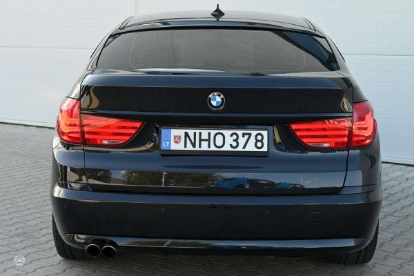 Black BMW 530 Gran Turismo 2009 in Kretinga, with an engine capacity of 2.99 L and mileage of 344 thousand km for 8999 €, photo 8 on AUTOMOTO.COM.LV