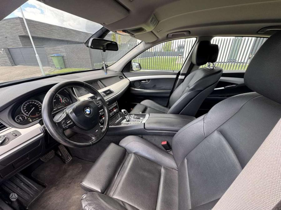Black BMW 530 Gran Turismo 2009 in Kaunas, with an engine capacity of 2.99 L and mileage of 299 thousand km for 6250 €, photo 6 on AUTOMOTO.COM.LV