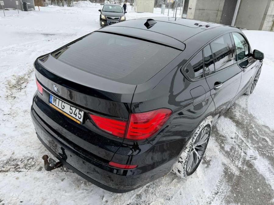Melns BMW 530 Gran Turismo 2010 Viļņa, ar dzinēja tilpumu 2.99 L un nobraukumu 365 tūkst. km par 6800 €, foto 3 vietnē AUTOMOTO.COM.LV