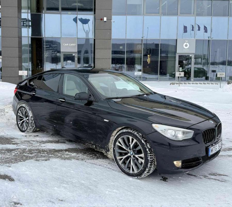 Melns BMW 530 Gran Turismo 2010 Viļņa, ar dzinēja tilpumu 2.99 L un nobraukumu 365 tūkst. km par 6800 €, foto 7 vietnē AUTOMOTO.COM.LV