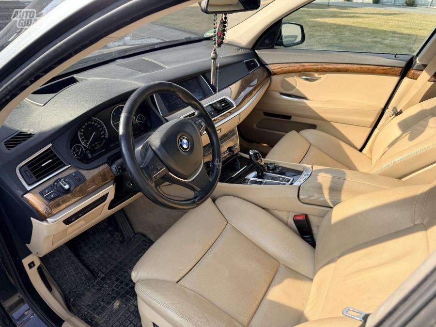 Melns BMW 530 Gran Turismo 2010 Viļņa, ar dzinēja tilpumu 3.00 L un nobraukumu 344 tūkst. km par 9500 €, foto 14 vietnē AUTOMOTO.COM.LV