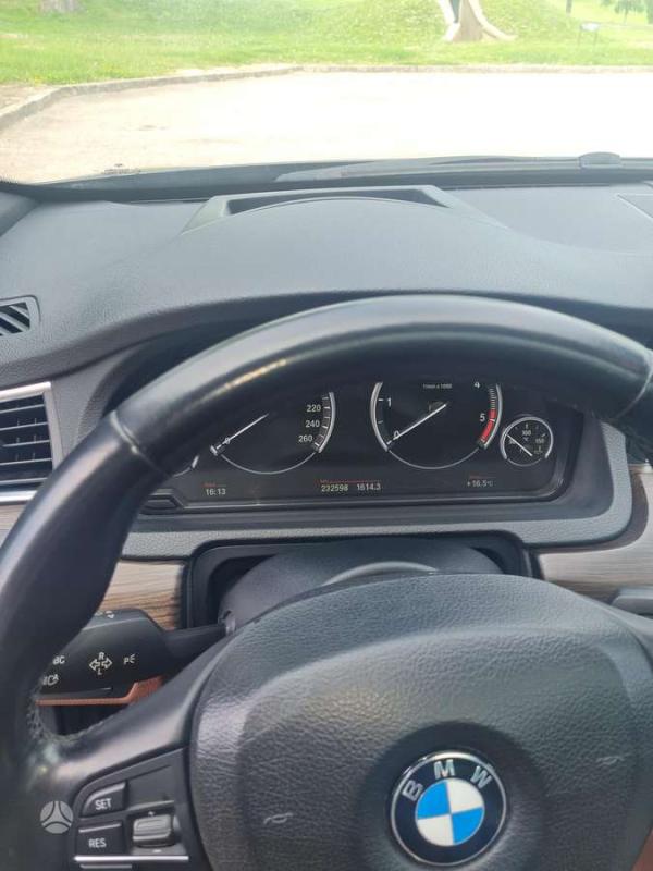 Melns BMW 530 Gran Turismo 2010 Kauņa, ar dzinēja tilpumu 2.99 L un nobraukumu 233 tūkst. km par 9400 €, foto 7 vietnē AUTOMOTO.COM.LV
