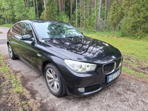 Black BMW 530 Gran Turismo 2010 in Visaginas, with an engine capacity of 2.99 L and mileage of 350 thousand km for 5999 €, photo  on AUTOMOTO.COM.LV