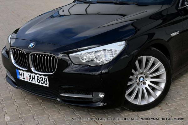 Black BMW 530 Gran Turismo 2010 in Kretinga, with an engine capacity of 2.99 L and mileage of 259 thousand km for 9799 €, photo 5 on AUTOMOTO.COM.LV