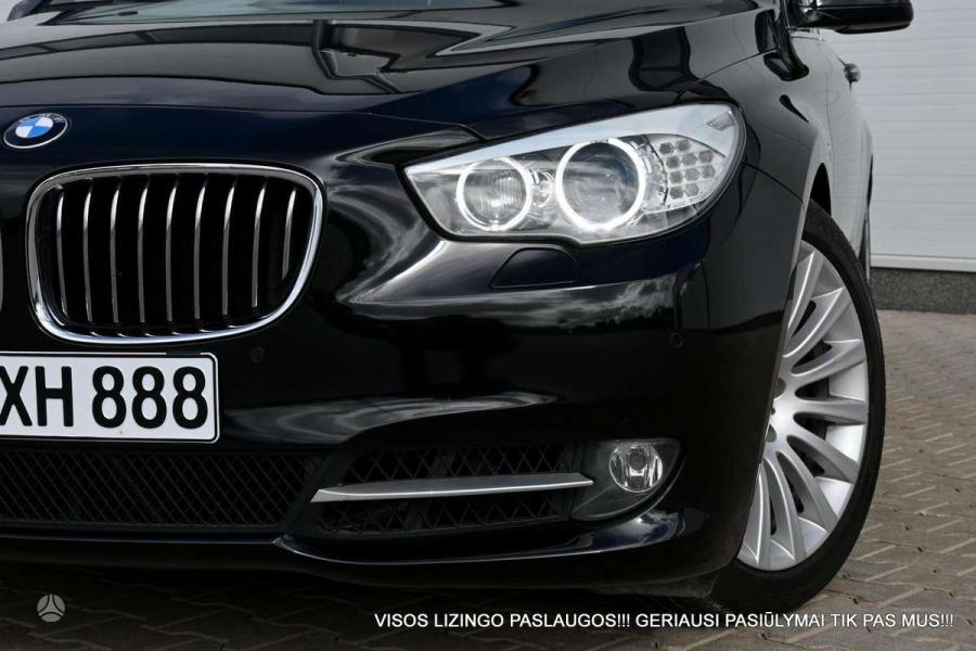 Black BMW 530 Gran Turismo 2010 in Kretinga, with an engine capacity of 2.99 L and mileage of 259 thousand km for 9799 €, photo 6 on AUTOMOTO.COM.LV