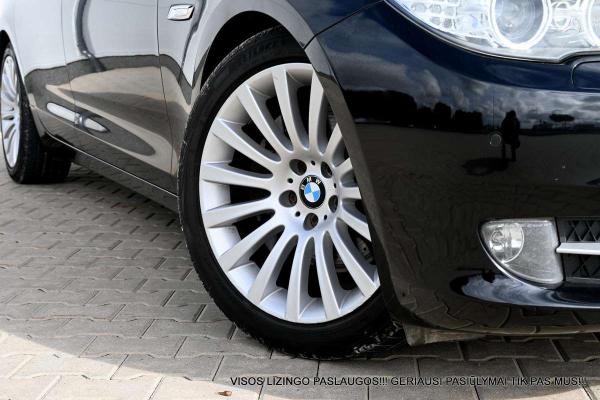 Black BMW 530 Gran Turismo 2010 in Kretinga, with an engine capacity of 2.99 L and mileage of 259 thousand km for 9799 €, photo 7 on AUTOMOTO.COM.LV