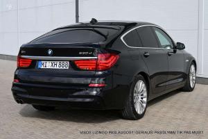 Black BMW 530 Gran Turismo 2010 in Kretinga, with an engine capacity of 2.99 L and mileage of 259 thousand km for 9799 €, photo 9 on AUTOMOTO.COM.LV