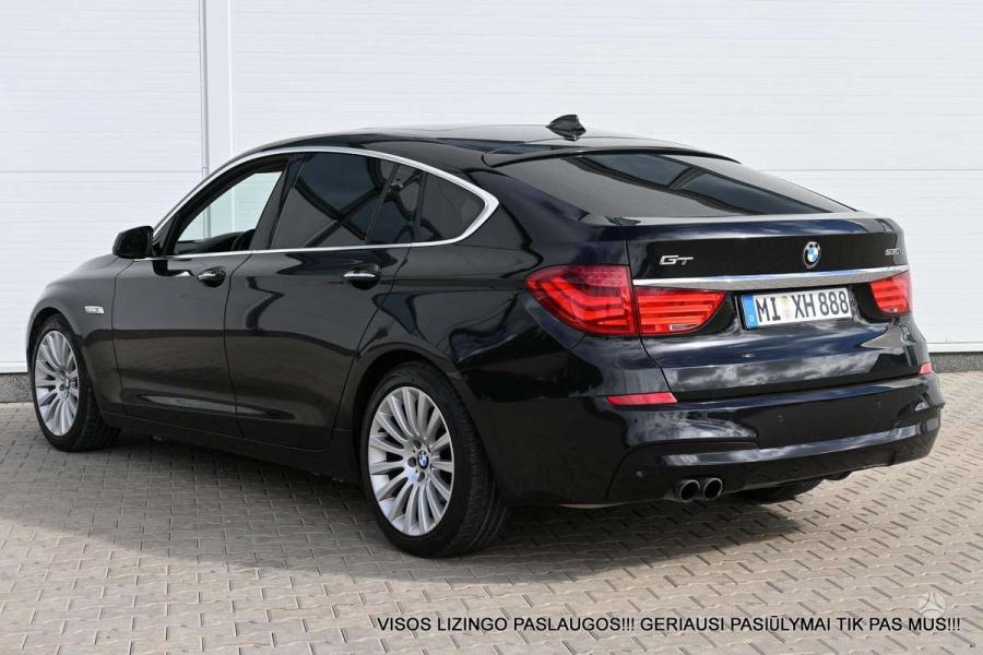 Black BMW 530 Gran Turismo 2010 in Kretinga, with an engine capacity of 2.99 L and mileage of 259 thousand km for 9799 €, photo 11 on AUTOMOTO.COM.LV
