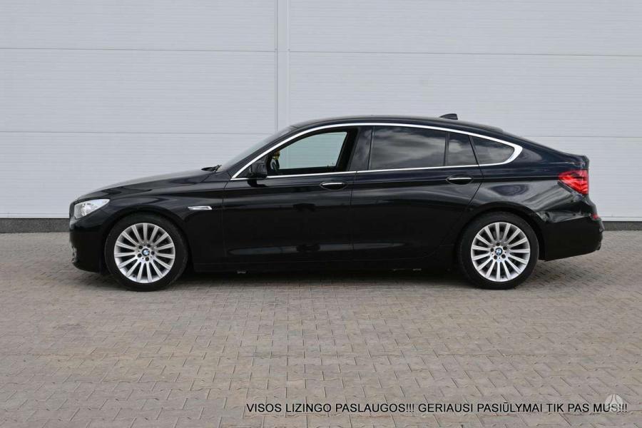 Black BMW 530 Gran Turismo 2010 in Kretinga, with an engine capacity of 2.99 L and mileage of 259 thousand km for 9799 €, photo 15 on AUTOMOTO.COM.LV