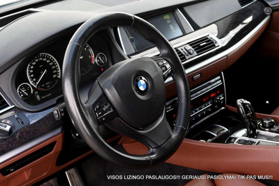Black BMW 530 Gran Turismo 2010 in Kretinga, with an engine capacity of 2.99 L and mileage of 259 thousand km for 9799 €, photo 23 on AUTOMOTO.COM.LV
