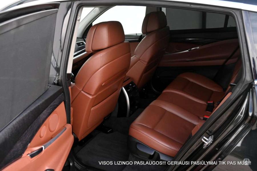 Black BMW 530 Gran Turismo 2010 in Kretinga, with an engine capacity of 2.99 L and mileage of 259 thousand km for 9799 €, photo 27 on AUTOMOTO.COM.LV