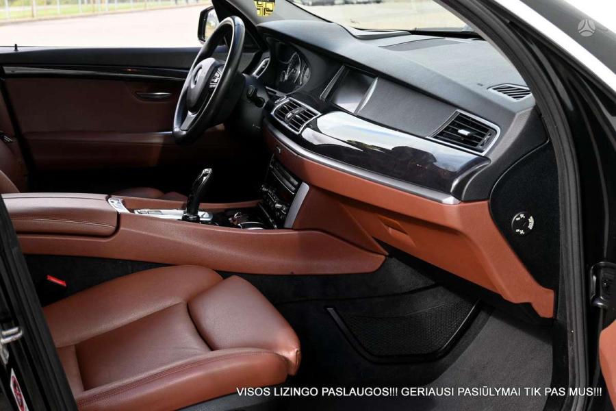 Black BMW 530 Gran Turismo 2010 in Kretinga, with an engine capacity of 2.99 L and mileage of 259 thousand km for 9799 €, photo 29 on AUTOMOTO.COM.LV
