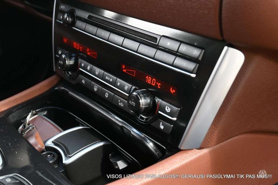 Black BMW 530 Gran Turismo 2010 in Kretinga, with an engine capacity of 2.99 L and mileage of 259 thousand km for 9799 €, photo 30 on AUTOMOTO.COM.LV