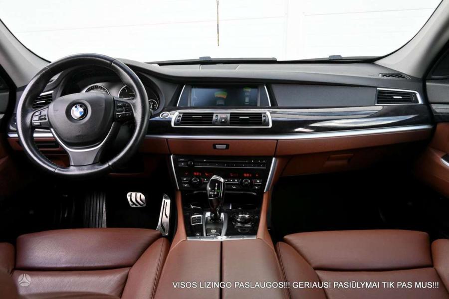 Black BMW 530 Gran Turismo 2010 in Kretinga, with an engine capacity of 2.99 L and mileage of 259 thousand km for 9799 €, photo 34 on AUTOMOTO.COM.LV