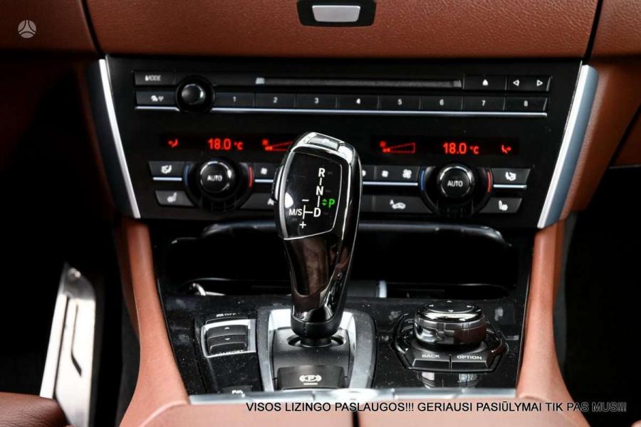 Black BMW 530 Gran Turismo 2010 in Kretinga, with an engine capacity of 2.99 L and mileage of 259 thousand km for 9799 €, photo 35 on AUTOMOTO.COM.LV