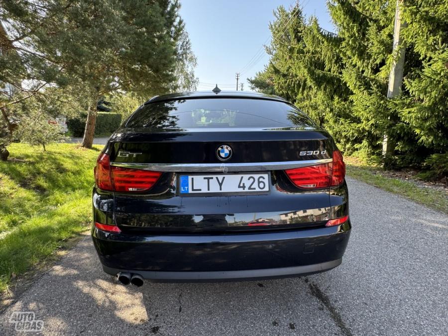 Melns BMW 530 Gran Turismo 2010 Marijampole, ar dzinēja tilpumu 3.00 L un nobraukumu 360 tūkst. km par 6700 €, foto 7 vietnē AUTOMOTO.COM.LV