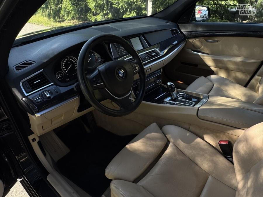 Melns BMW 530 Gran Turismo 2010 Marijampole, ar dzinēja tilpumu 3.00 L un nobraukumu 360 tūkst. km par 6700 €, foto 13 vietnē AUTOMOTO.COM.LV