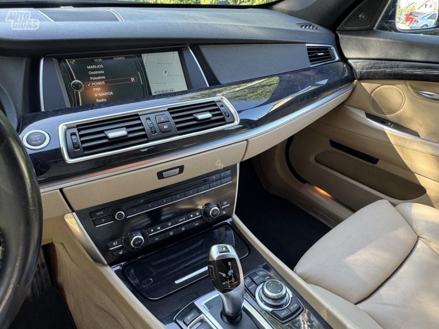 Melns BMW 530 Gran Turismo 2010 Marijampole, ar dzinēja tilpumu 3.00 L un nobraukumu 360 tūkst. km par 6700 €, foto 17 vietnē AUTOMOTO.COM.LV