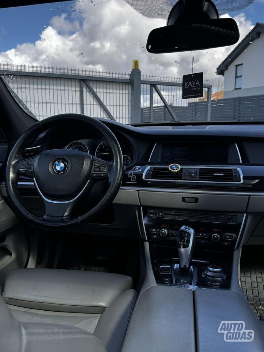 Black BMW 530 Gran Turismo 2011 in Klaipeda, with an engine capacity of 3.00 L and mileage of 269 thousand km for 9999 €, photo 14 on AUTOMOTO.COM.LV