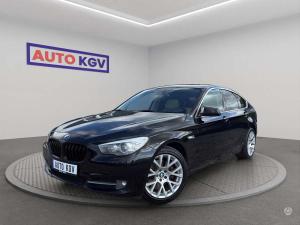 Melns BMW 530 Gran Turismo 2011 Kauņa, ar dzinēja tilpumu 3.00 L un nobraukumu 380 tūkst. km par 9299 €, foto  vietnē AUTOMOTO.COM.LV