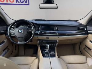 Melns BMW 530 Gran Turismo 2011 Kauņa, ar dzinēja tilpumu 3.00 L un nobraukumu 380 tūkst. km par 9299 €, foto 14 vietnē AUTOMOTO.COM.LV