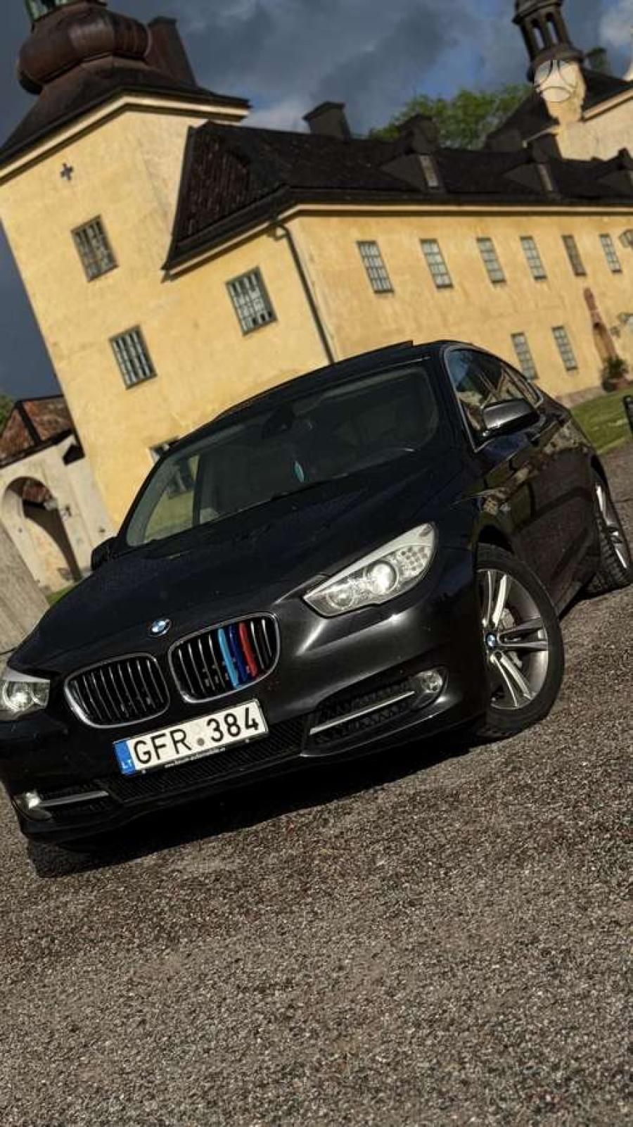Melns BMW 530 Gran Turismo 2011 Kauņa, ar dzinēja tilpumu 2.99 L un nobraukumu 320 tūkst. km par 8499 €, foto 12 vietnē AUTOMOTO.COM.LV