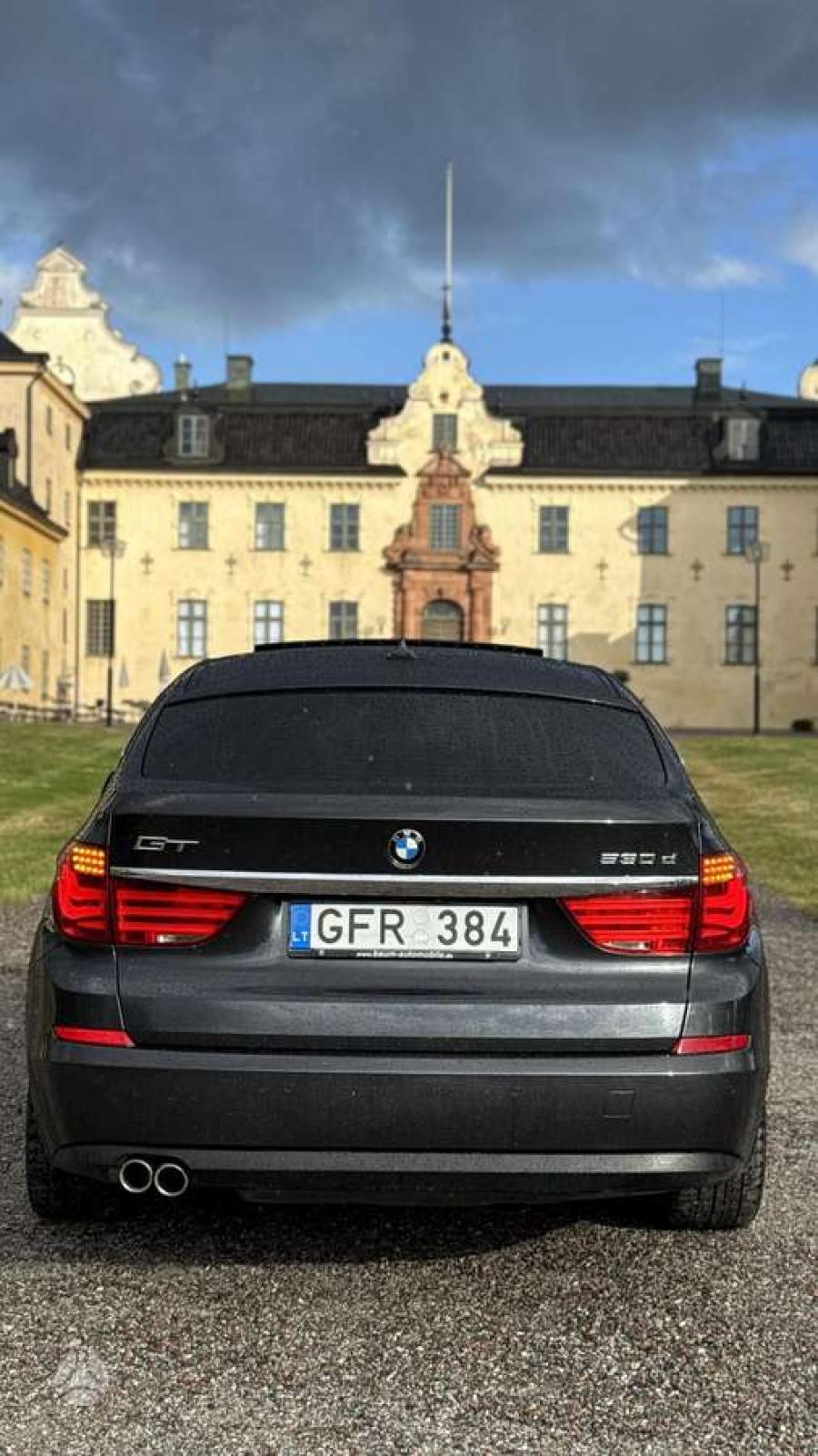 Melns BMW 530 Gran Turismo 2011 Kauņa, ar dzinēja tilpumu 2.99 L un nobraukumu 320 tūkst. km par 8499 €, foto 15 vietnē AUTOMOTO.COM.LV