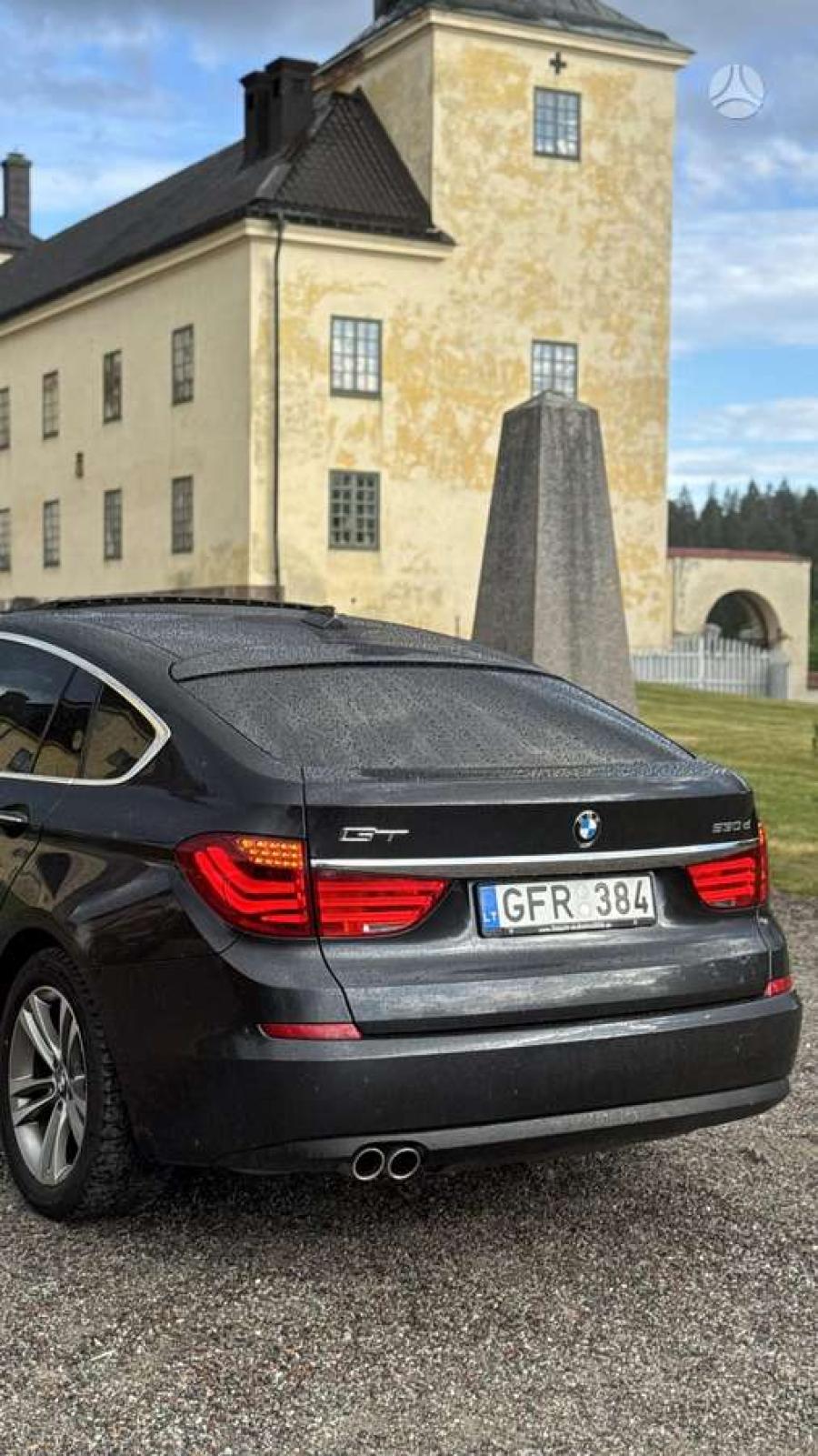 Melns BMW 530 Gran Turismo 2011 Kauņa, ar dzinēja tilpumu 2.99 L un nobraukumu 320 tūkst. km par 8499 €, foto 16 vietnē AUTOMOTO.COM.LV