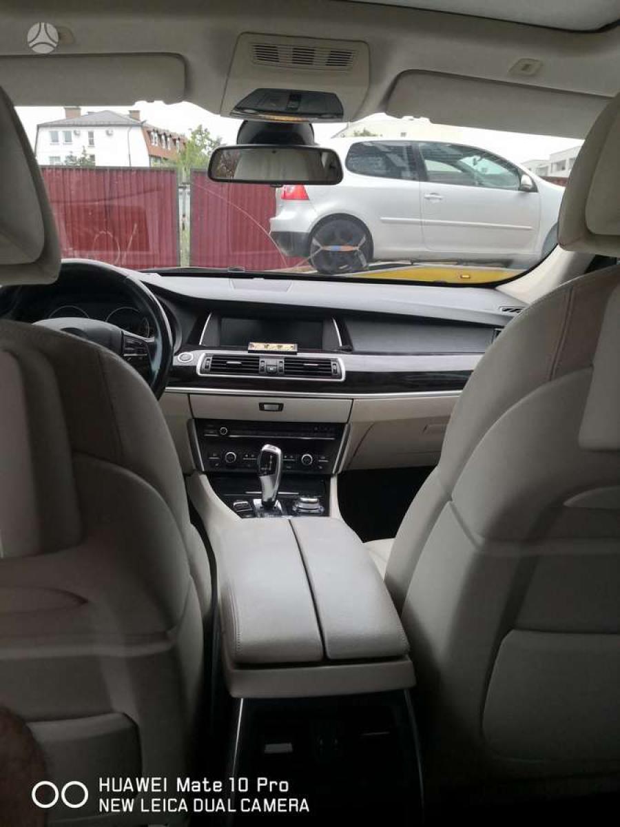 Melns BMW 530 Gran Turismo 2011 Klaipėda, ar dzinēja tilpumu 2.99 L un nobraukumu 286 tūkst. km par 9000 €, foto 5 vietnē AUTOMOTO.COM.LV