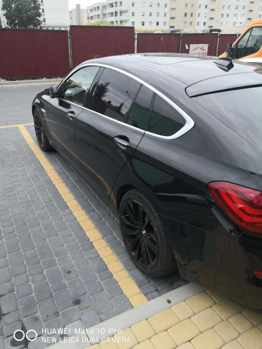 Melns BMW 530 Gran Turismo 2011 Klaipėda, ar dzinēja tilpumu 2.99 L un nobraukumu 286 tūkst. km par 9000 €, foto 9 vietnē AUTOMOTO.COM.LV