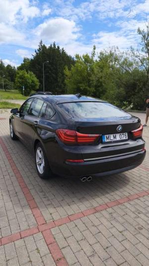 Black BMW 530 Gran Turismo 2014 in Elektrenai, with an engine capacity of 2.99 L and mileage of 280 thousand km for 13999 €, photo 7 on AUTOMOTO.COM.LV