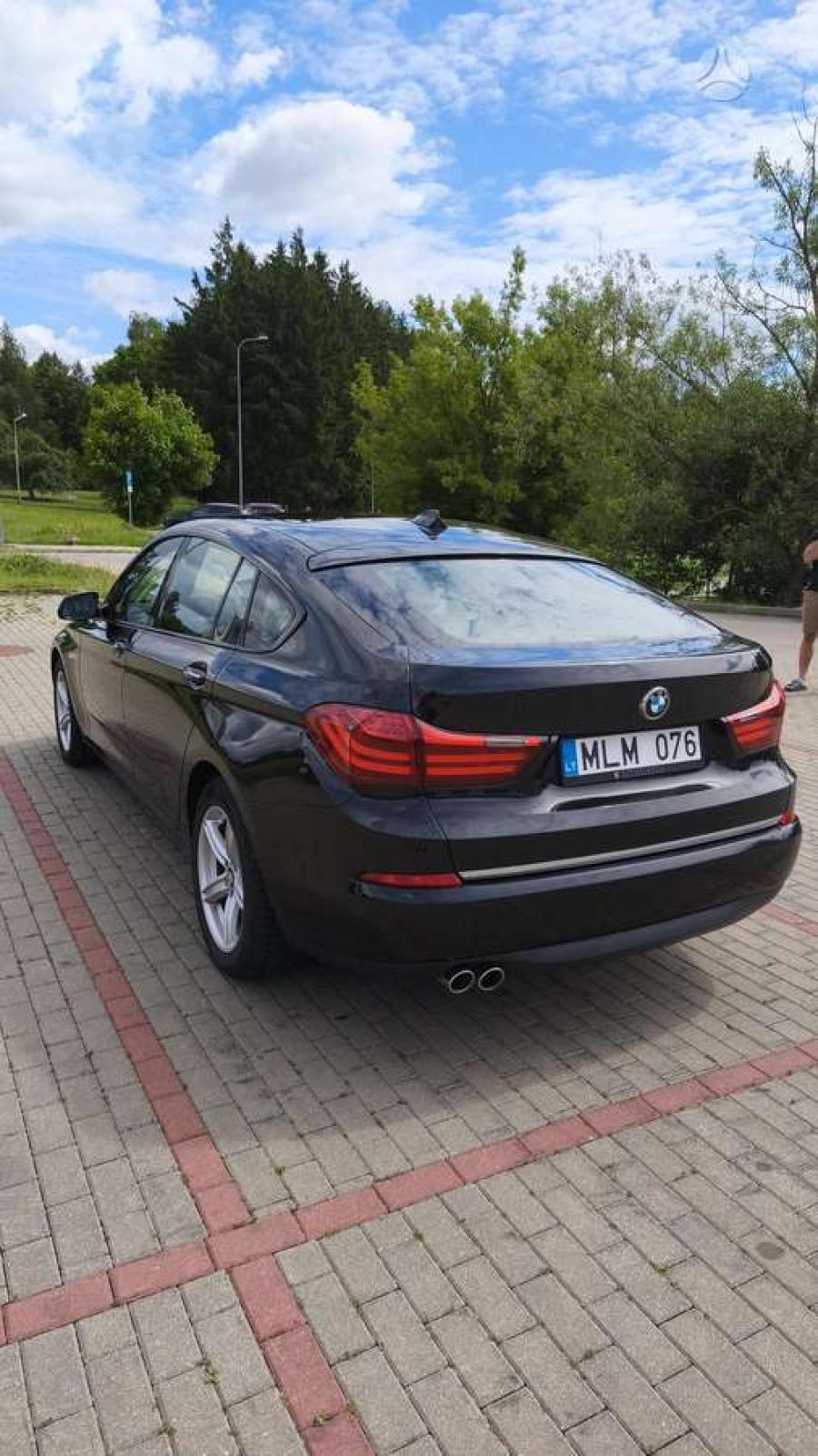 Black BMW 530 Gran Turismo 2014 in Elektrenai, with an engine capacity of 2.99 L and mileage of 280 thousand km for 13999 €, photo 7 on AUTOMOTO.COM.LV