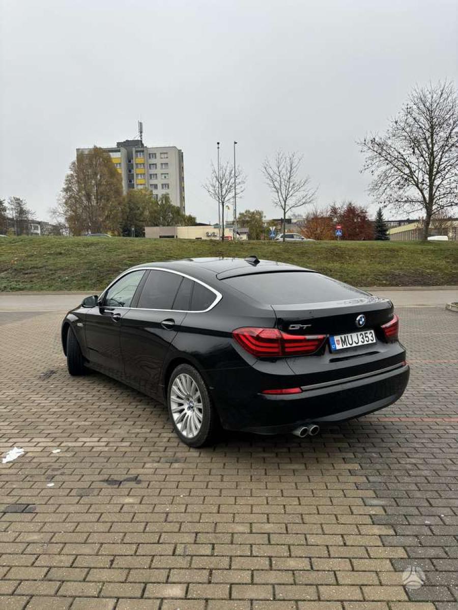 Черный БМВ 530 Gran Turismo 2014 в Ионава, объемом двигателя 3.00 л и пробегом 243 тыс. км за 13300 €, фото 8 на AUTOMOTO.COM.LV