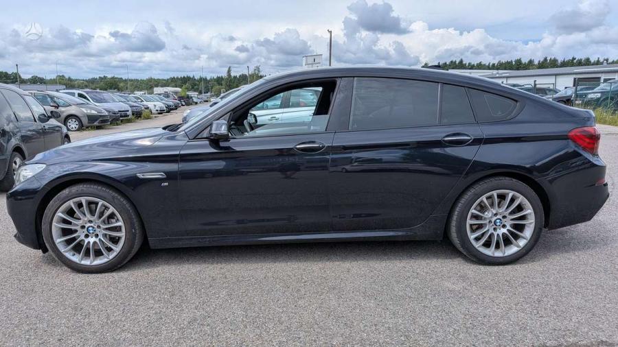 Black BMW 530 Gran Turismo 2015 in Utena, with an engine capacity of 2.99 L and mileage of 245 thousand km for 12100 €, photo 3 on AUTOMOTO.COM.LV