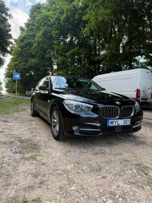 Melns BMW 530 Gran Turismo 2010 Kupiškis, ar dzinēja tilpumu 3.00 L un nobraukumu 253 tūkst. km par 6000 €, foto  vietnē AUTOMOTO.COM.LV