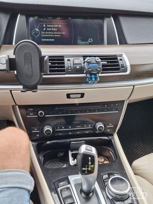 Black BMW 530 Gran Turismo 2012 in Jonava, with an engine capacity of 3.00 L and mileage of 322 thousand km for 9850 €, photo 12 on AUTOMOTO.COM.LV