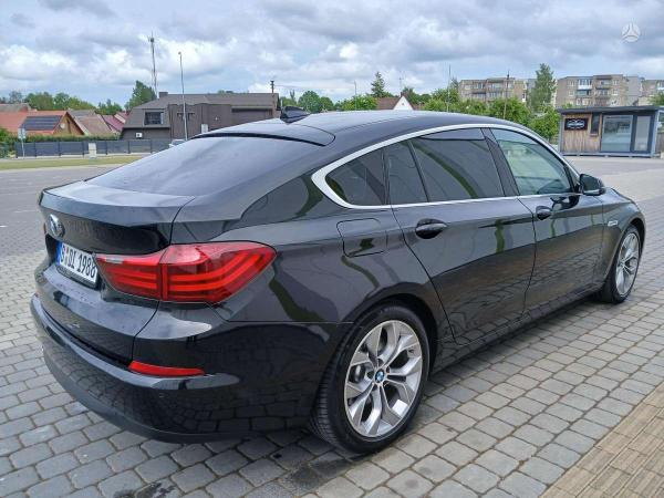 Melns BMW 530 Gran Turismo 2014 Raseiniai, ar dzinēja tilpumu 2.99 L un nobraukumu 307 tūkst. km par 13750 €, foto 2 vietnē AUTOMOTO.COM.LV