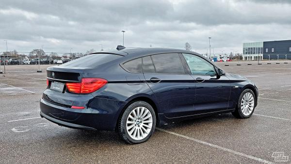 Blue BMW 530 Gran Turismo 2010 in Vilnius, with an engine capacity of 3.00 L and mileage of 335 thousand km for 9900 €, photo 9 on AUTOMOTO.COM.LV