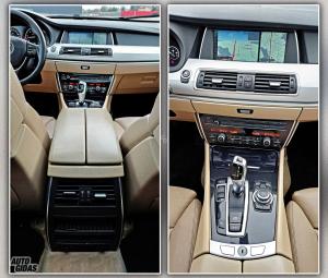 Blue BMW 530 Gran Turismo 2010 in Vilnius, with an engine capacity of 3.00 L and mileage of 335 thousand km for 9900 €, photo 26 on AUTOMOTO.COM.LV